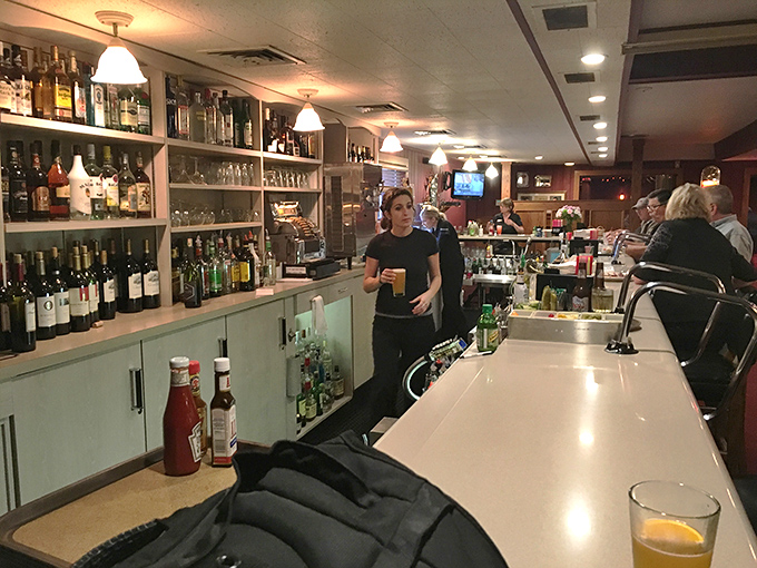 Behind every great meal is a team that makes it look effortless. The bar staff keeps spirits high in more ways than one.