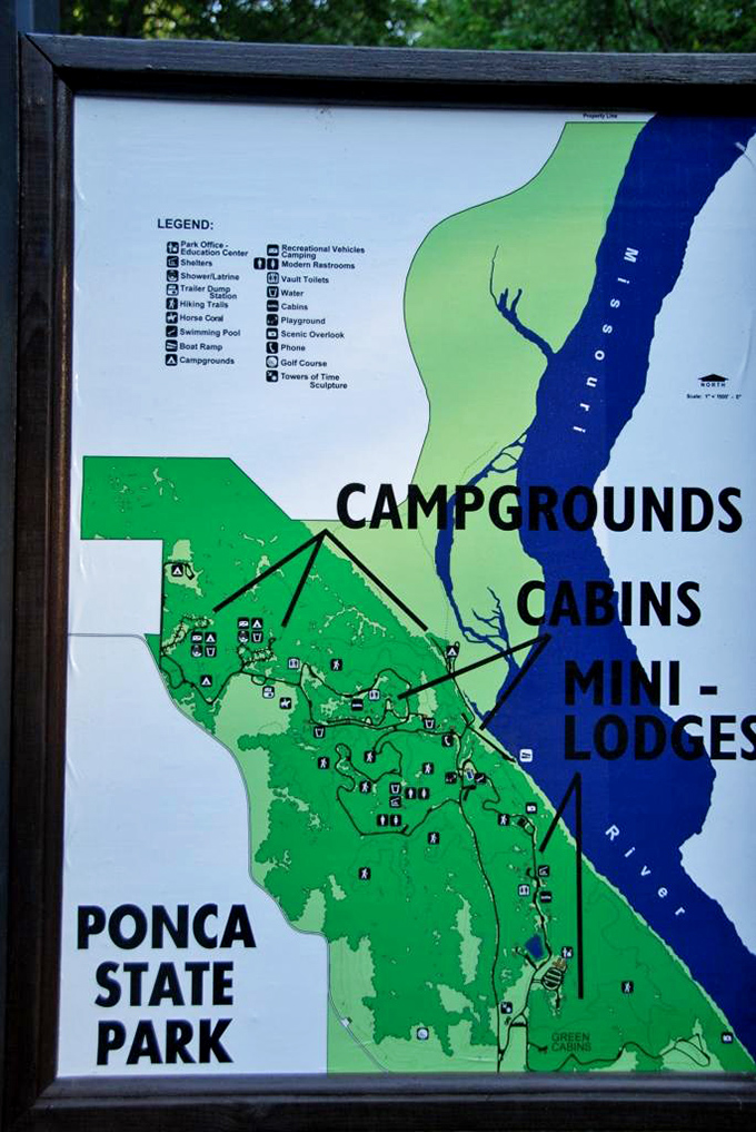 The treasure map to adventure. This park guide reveals where to find everything from scenic overlooks to that all-important bathroom when nature calls.