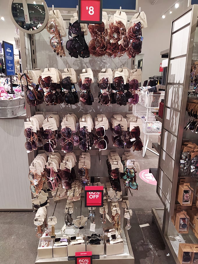 Sunglasses galore, because even in the land of 10,000 lakes and 5 months of winter, Minnesotans understand the importance of looking cool while squinting at April's first sunshine.