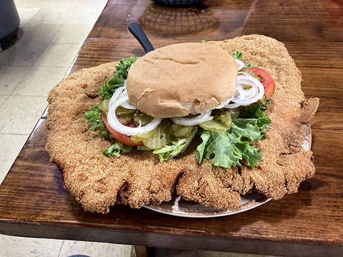 Another angle of the legendary tenderloin – it's photogenic from every direction, like the Marilyn Monroe of pork.