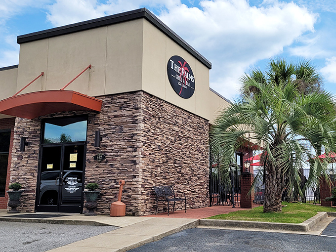 The Palms brings tropical vibes to small-town dining, where everybody knows your usual order by heart.