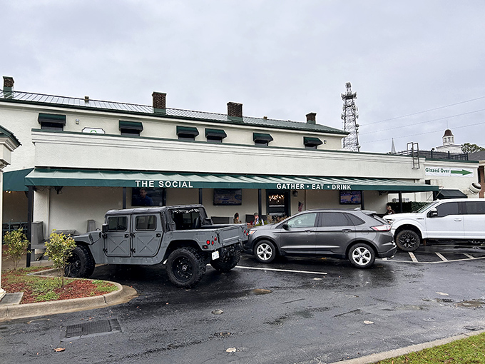 "The Social" lives up to its name as Monticello's gathering spot, where locals meet for meals that foster conversation rather than Instagram photoshoots.