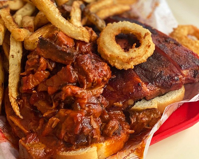 This sandwich isn't just a meal&mdash;it's a structural marvel where meat, sauce, and bread achieve perfect harmony.