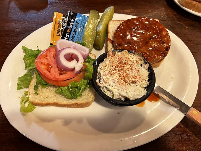 Even their non-BBQ options get the royal treatment. That potato salad isn't playing second fiddle to anyone.