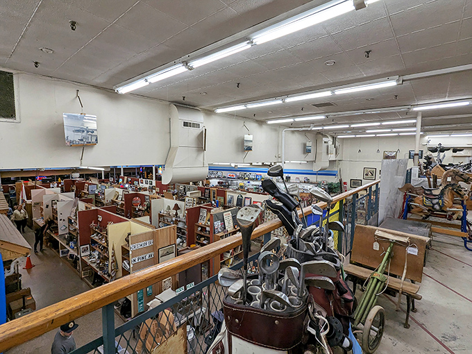 The view from above reveals the true scale of this treasure trove &ndash; a labyrinth of memories where getting lost is half the fun.