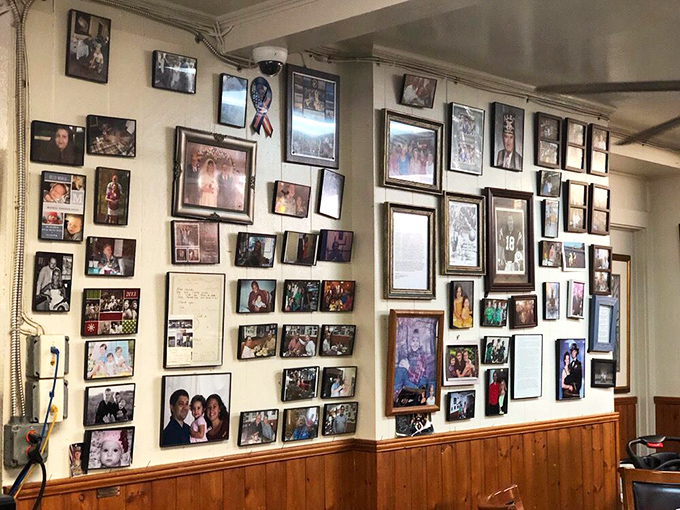 The wall of fame tells stories of satisfied customers, celebrity visits, and decades of Savannah memories made over plates of perfect pancakes.