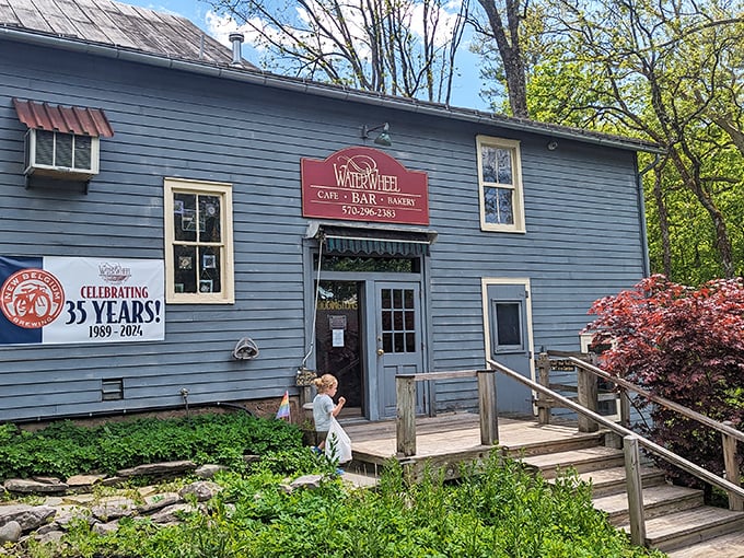 Waterwheel Caf&eacute; serves locally-sourced dishes in a setting where upscale meets approachable without breaking stride.