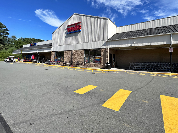 Yes, they have groceries too! Weis Markets ensures you won't have to forage for food in the Pocono wilderness.