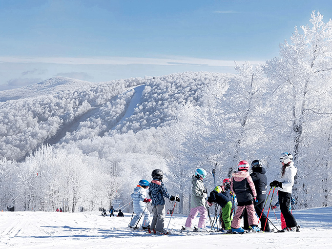 Winter transforms Windham's slopes into a wonderland where skiers of all ages prove that gravity is just a suggestion.