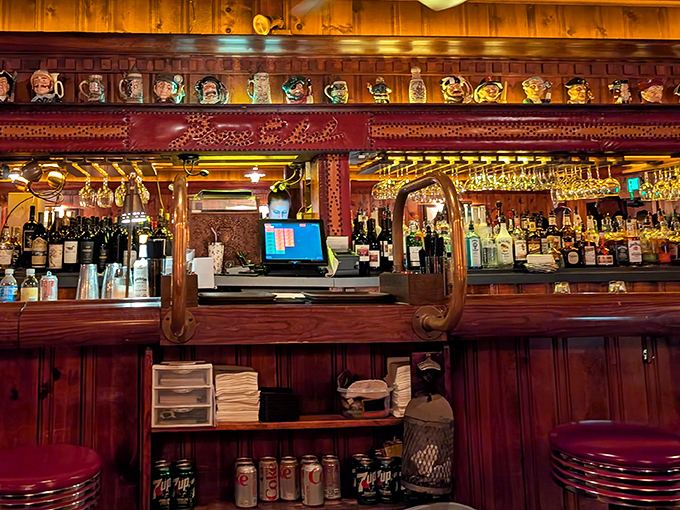 Behind this bar, classic cocktails are crafted with the confidence that comes from decades of perfecting the essentials.