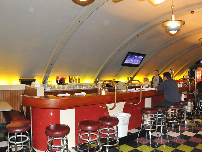 A bar where everybody might not know your name yet, but they will by your second visit. Classic stools await your stories.