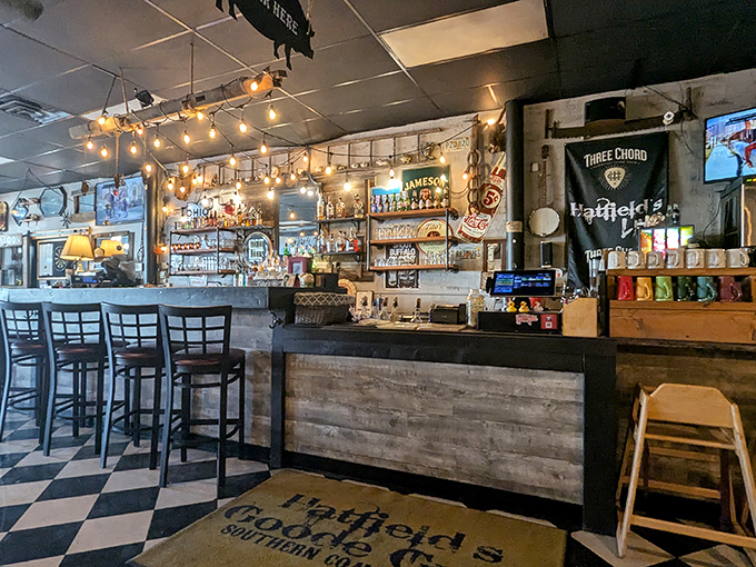 A bar that takes its bourbon as seriously as its barbecue, with enough bottles to make your spirits-loving heart skip a beat.