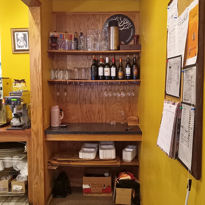 A modest wine selection that proves you don't need endless choices&mdash;just the right ones to complement those Italian flavors.