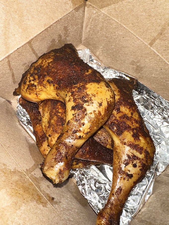Chicken that's wearing its spice rub like designer clothing—perfectly fitted, beautifully presented, and guaranteed to turn heads at the table.