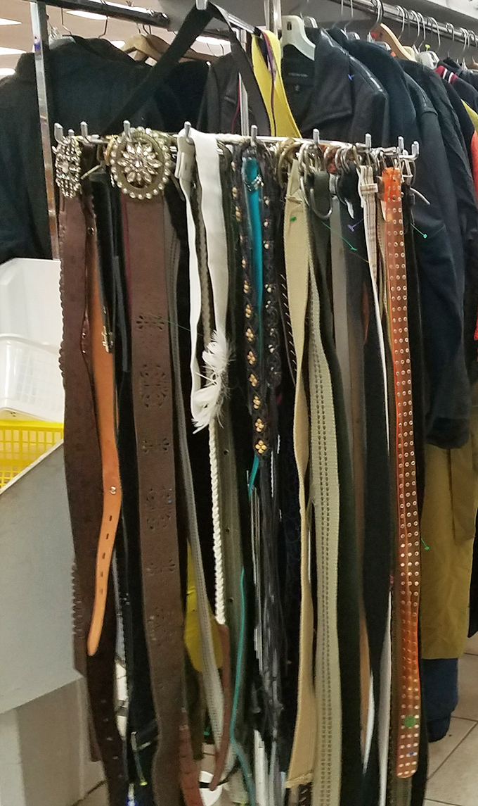 A leather belt collection that spans decades of fashion history, each one with stories worn into every notch.