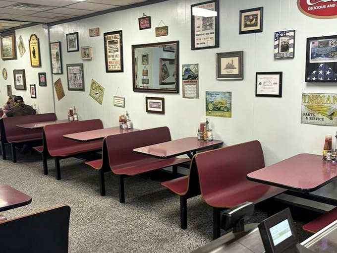 These booths have heard more Nashville stories than most bartenders&mdash;their burgundy vinyl the unofficial archive of morning conversations.