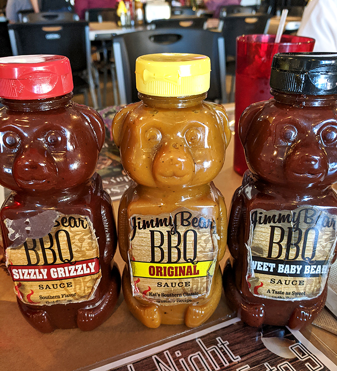 Jimmy Bear's sauce bottles aren't just condiments&mdash;they're little bear-shaped flavor ambassadors, each with its own personality and purpose in your barbecue journey.