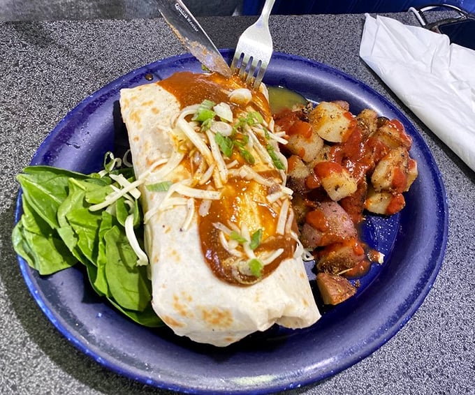 This isn't just a breakfast burrito&mdash;it's a masterclass in morning architecture, with layers of flavor that would make Frank Lloyd Wright jealous.