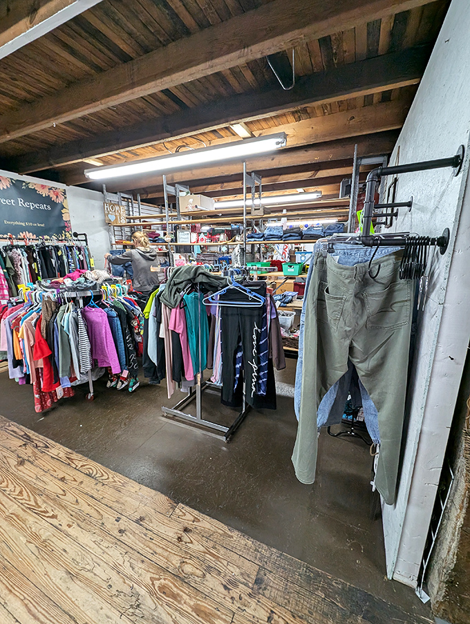 "Forever Repeats" isn't just a clever store name&mdash;it's the lifecycle of fashion. Today's bargain rack is tomorrow's vintage gold mine.