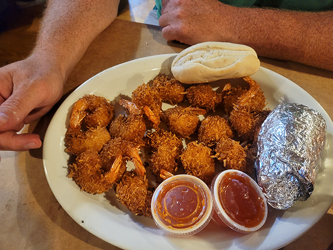 These coconut shrimp aren't just appetizers&mdash;they're little tropical vacations for your taste buds, complete with sweet dipping sauces for the journey.