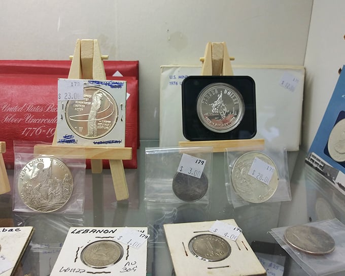 Numismatic nirvana for collectors and history buffs. These silver discs once bought groceries; now they preserve moments in American history.