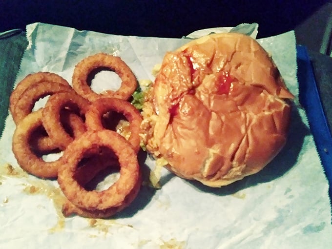 The perfect combo &ndash; a burger with onion rings that makes you wonder why you'd ever order anything else.