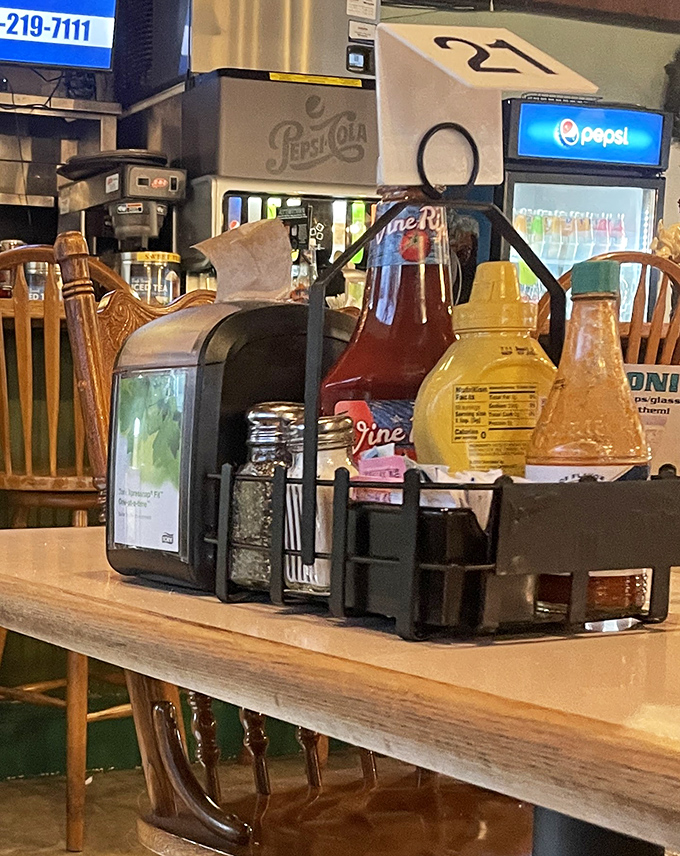 The condiment caddy &ndash; that humble table centerpiece containing the magical potions that let you customize your meal to perfection.