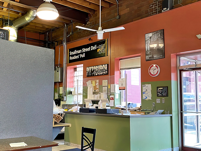 The counter &ndash; where magic happens and decisions are made. Choose your bread, choose your destiny.