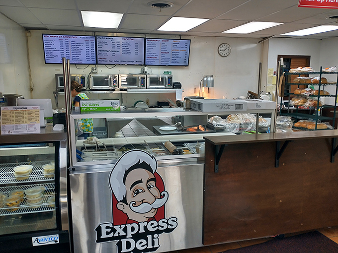 Where sandwich dreams come true. That cartoon chef has witnessed thousands of "mmm" moments from first-bite bliss.