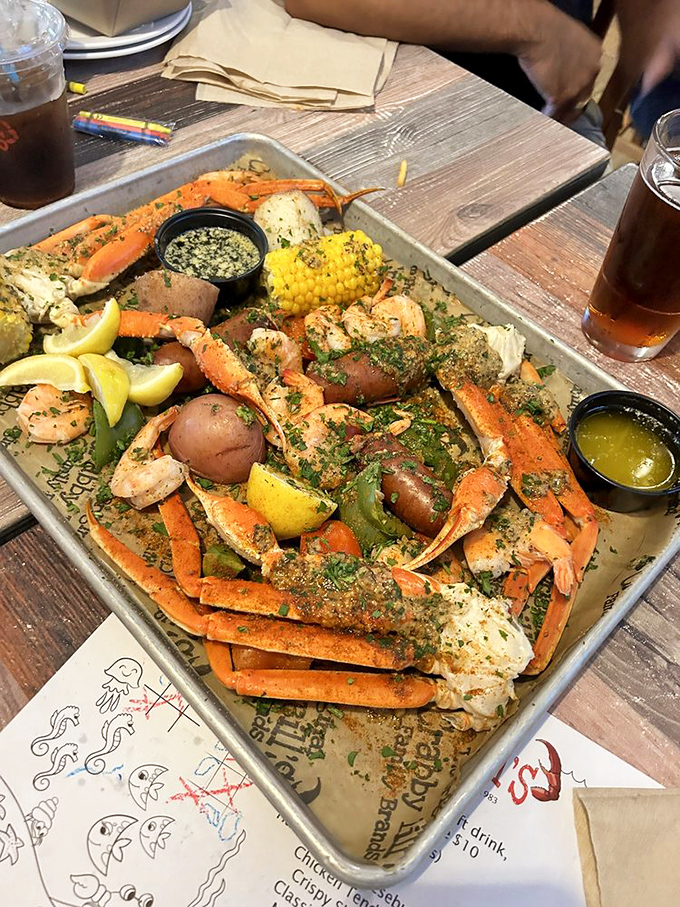 The seafood platter that makes you question if you've died and gone to crustacean heaven &ndash; a treasure chest of oceanic delights.