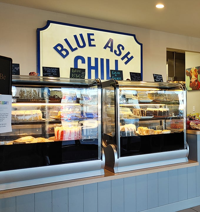 Behind the glass lies a dessert wonderland that makes adults press their noses against it like kids at a toy store.