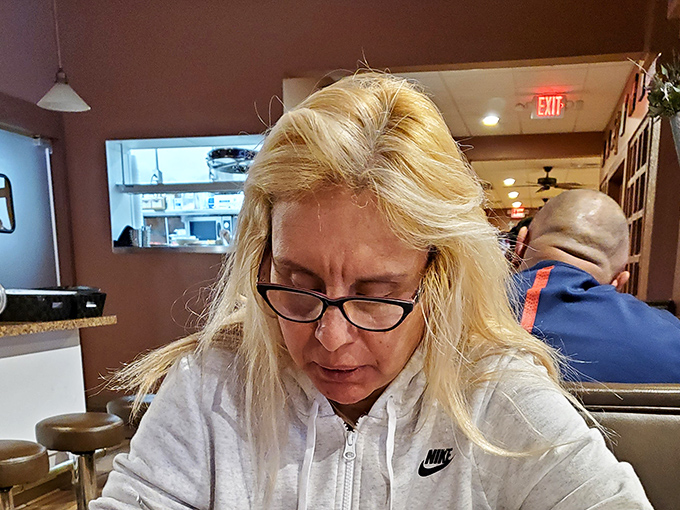 Enjoying a cozy meal at Micha&rsquo;s Restaurant, where good company and authentic Tucson flavor make every visit feel like home.