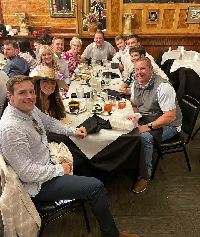 Great steaks bring great people together&mdash;the universal truth that keeps The Porterhouse's tables filled with happy faces.