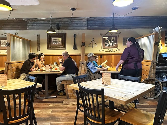 Every table tells a story of satisfied appetites and lively conversation&mdash;the true hallmark of a local institution that treats strangers like neighbors.