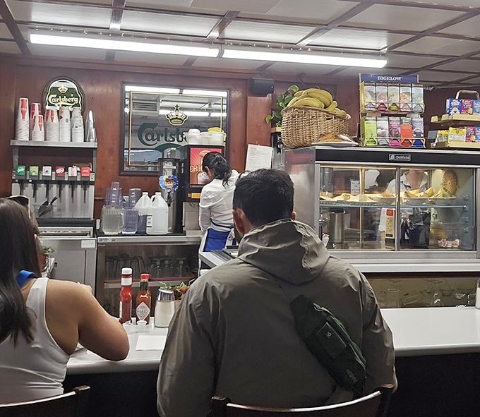 At the counter, where coffee flows freely and pastries tempt from the case, is where you'll get the true pulse of Solvang's morning rituals.