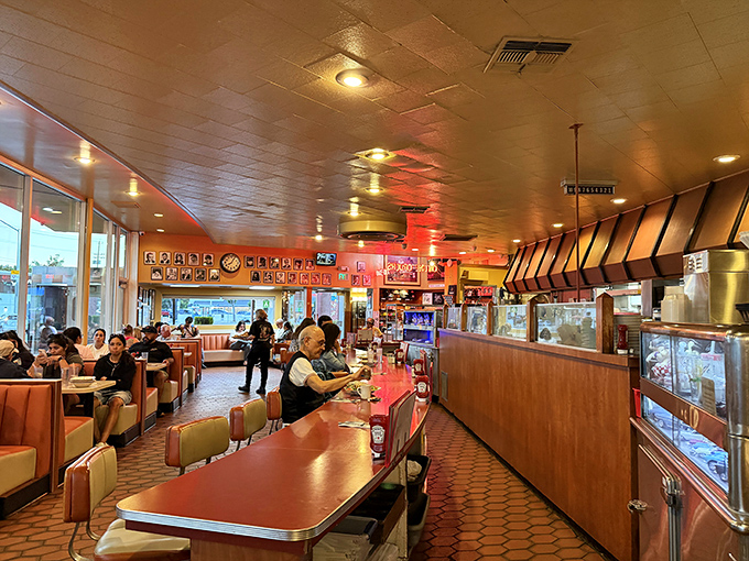 Where strangers become neighbors over burgers and shakes, proving that good food creates community faster than social media ever could.