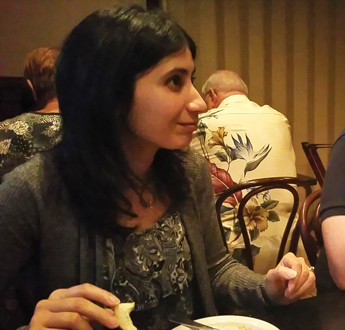 The true measure of any restaurant is the expressions on diners' faces. This moment of anticipation speaks volumes about what's to come.