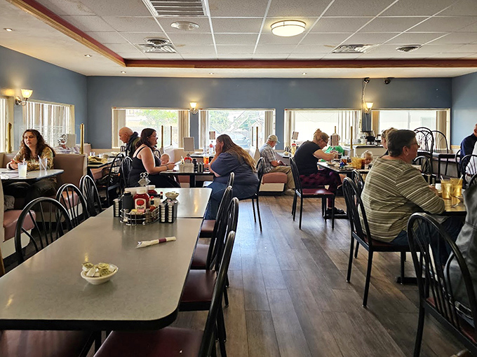 Where strangers become neighbors over coffee refills and conversations about everything from politics to pancakes.