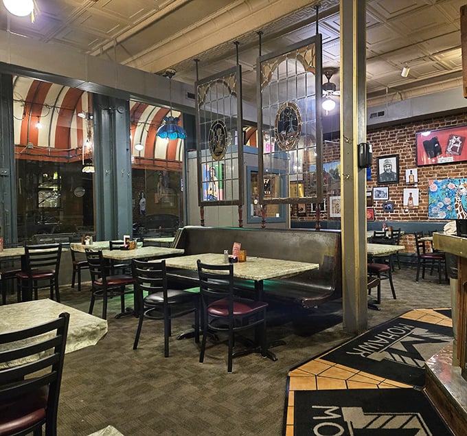 The dining room where strangers become friends over shared enthusiasm for spectacular comfort food.