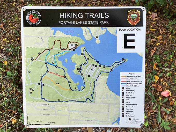 Adventure by the numbers. This trail map doesn't just show paths&mdash;it reveals a choose-your-own-adventure story waiting to be lived.