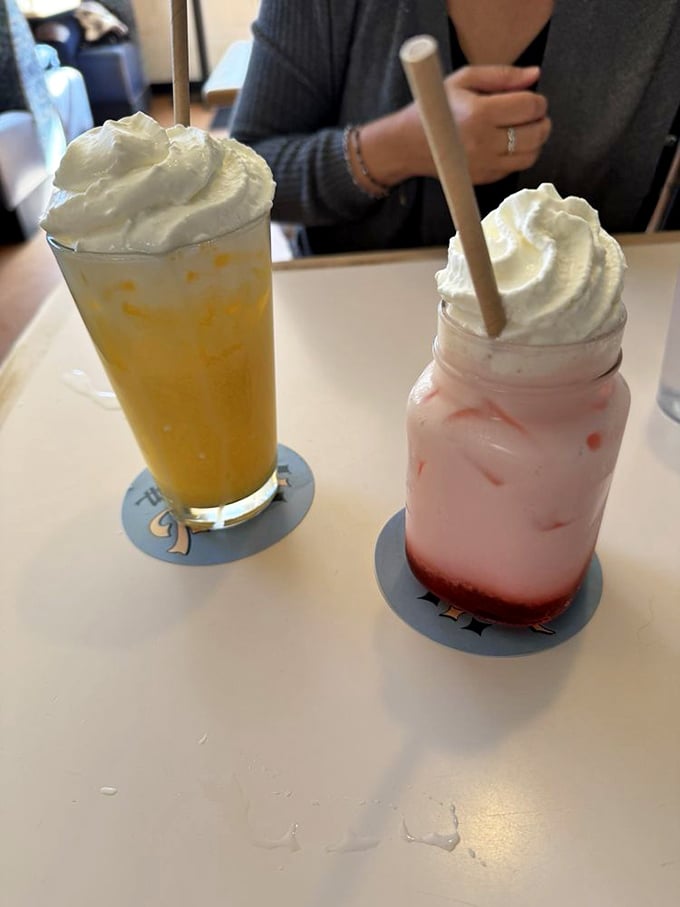 Drinks topped with whipped cream mountains so majestic they deserve their own national park designation.