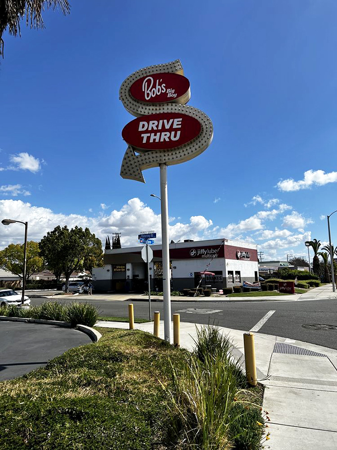 This isn't just a drive-thru sign&mdash;it's a promise that good things come to those who don't want to leave their car.