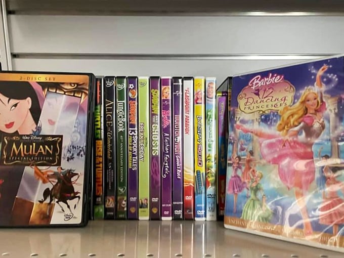 DVD collection that's basically Netflix before streaming&mdash;from Disney classics to Barbie, all without the monthly subscription fee.