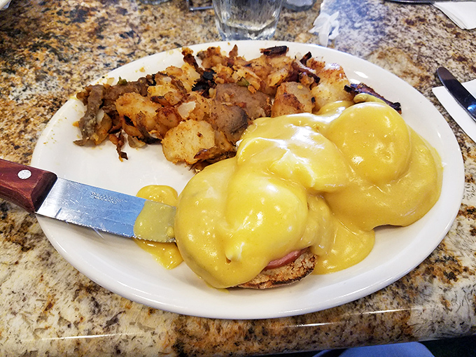 Eggs Benedict isn't just breakfast&mdash;it's a golden-sauced masterpiece that makes you wonder why we don't put hollandaise on everything.