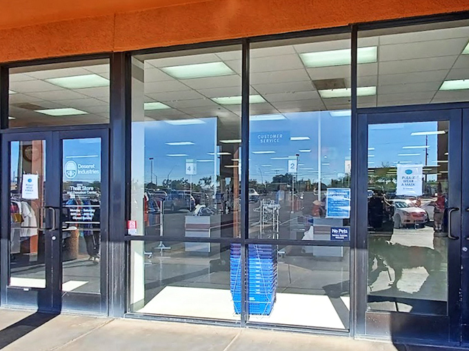 The gateway to bargain bliss&mdash;those sliding doors separate the ordinary world from a universe where thirty bucks feels like three hundred.