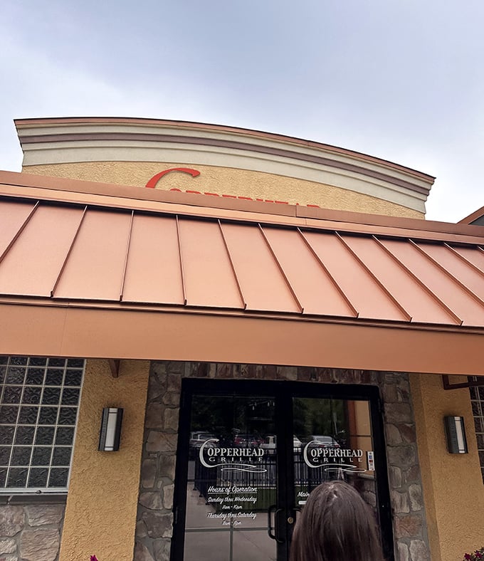 The entrance promises what awaits inside: unpretentious good times and food that satisfies on a cellular level.