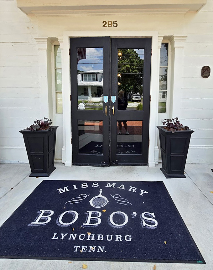 The entrance mat doesn't just say "welcome"&mdash;it announces you've arrived somewhere that takes hospitality as seriously as their recipes.