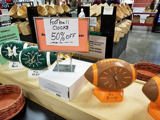 Time flies when you're scoring touchdowns! These football clocks at 50% off are perfect for the fan who needs to know exactly how long until kickoff. 