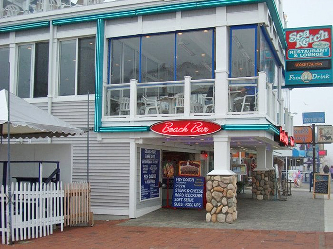 The Beach Bar below offers a more casual vibe, proving Sea Ketch knows how to satisfy every mood and budget.