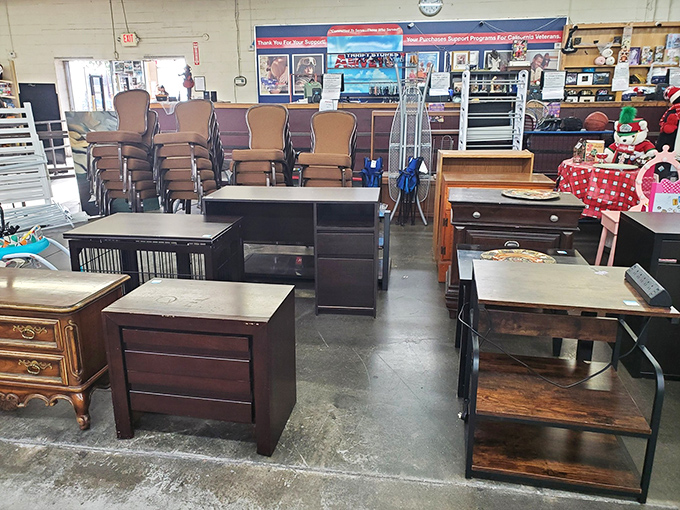 Furniture department: where mid-century meets contemporary meets "what era is that from?" All at prices that make interior designers weep with joy.